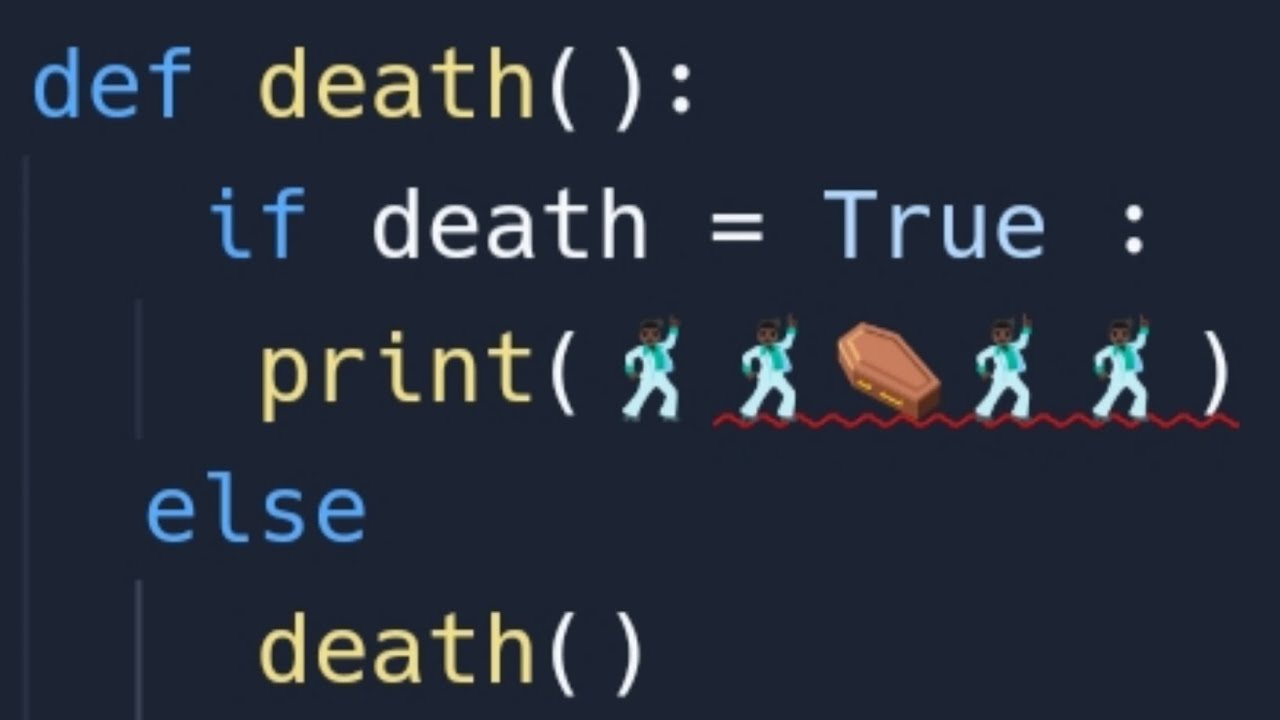 Cursed Python Programming 1 Youtube