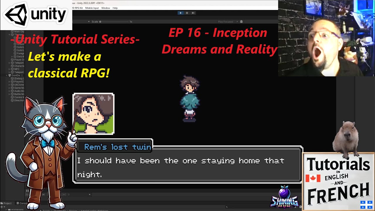 Unity Tutorial Series Episode 16 English Version Youtube