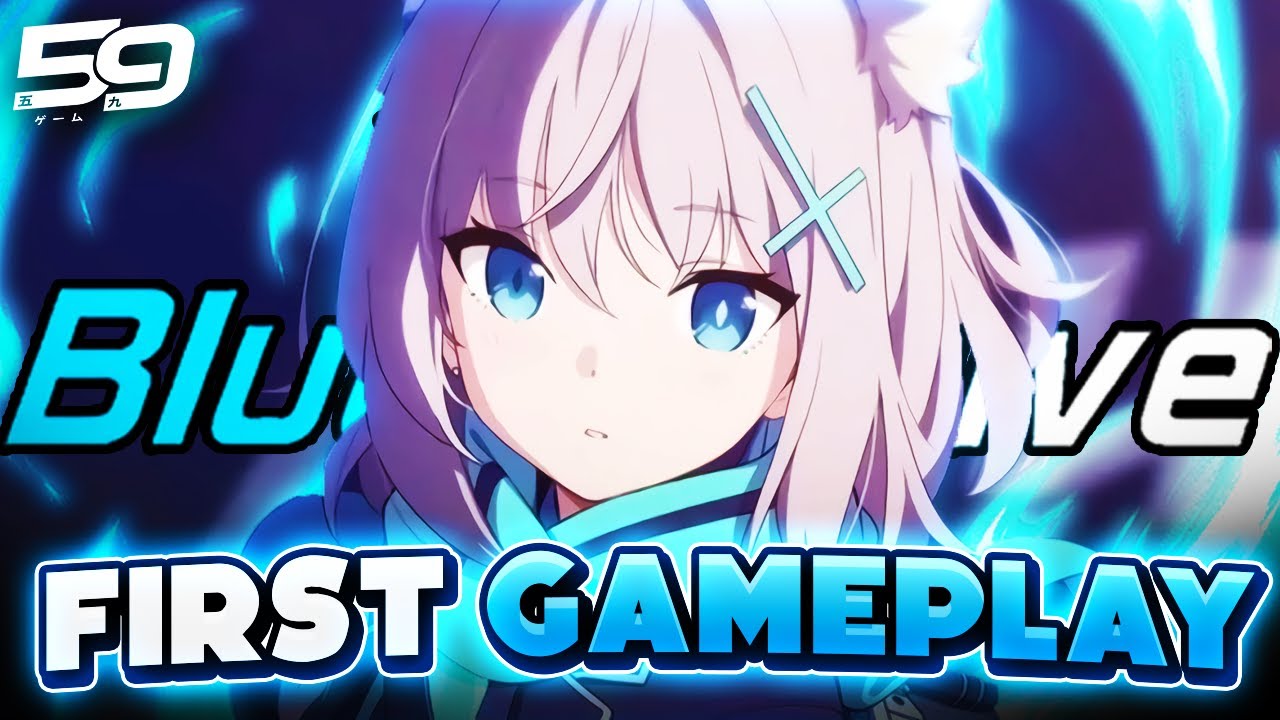 Blue Archive Global First Gameplay Youtube