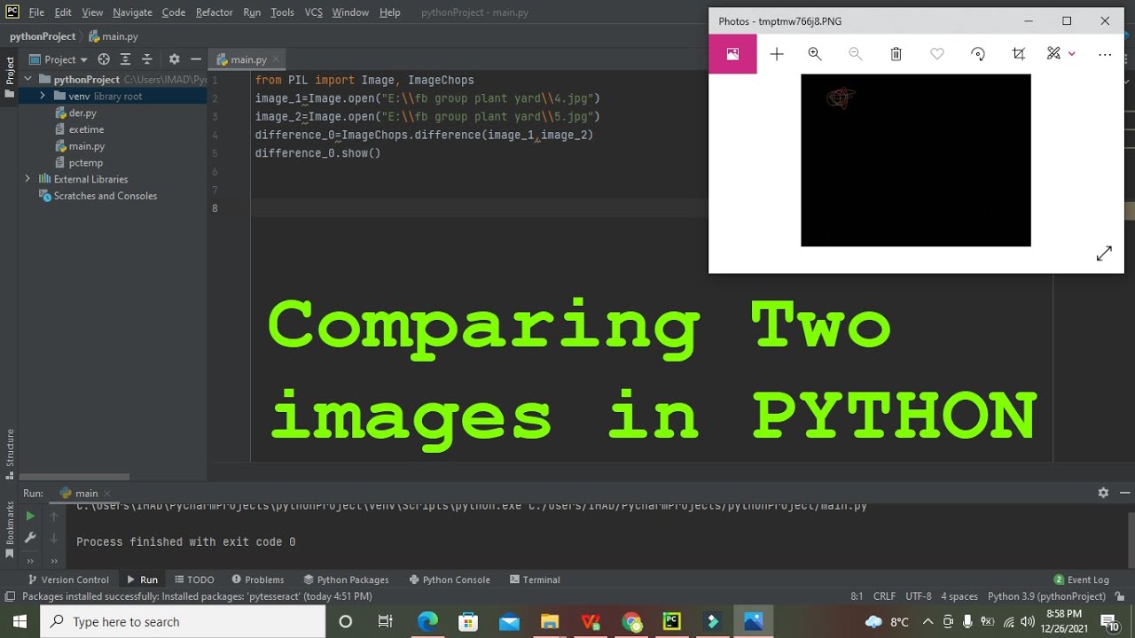 How To Compare Two Images In Python Find Difference Between Two