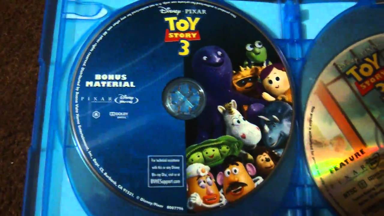 Toy Story 3 Blu Ray Unboxing 1 Youtube