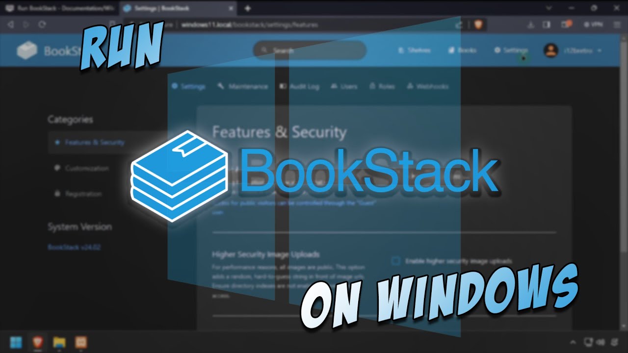 Install Bookstack Documentation Wiki Platform On Windows Youtube