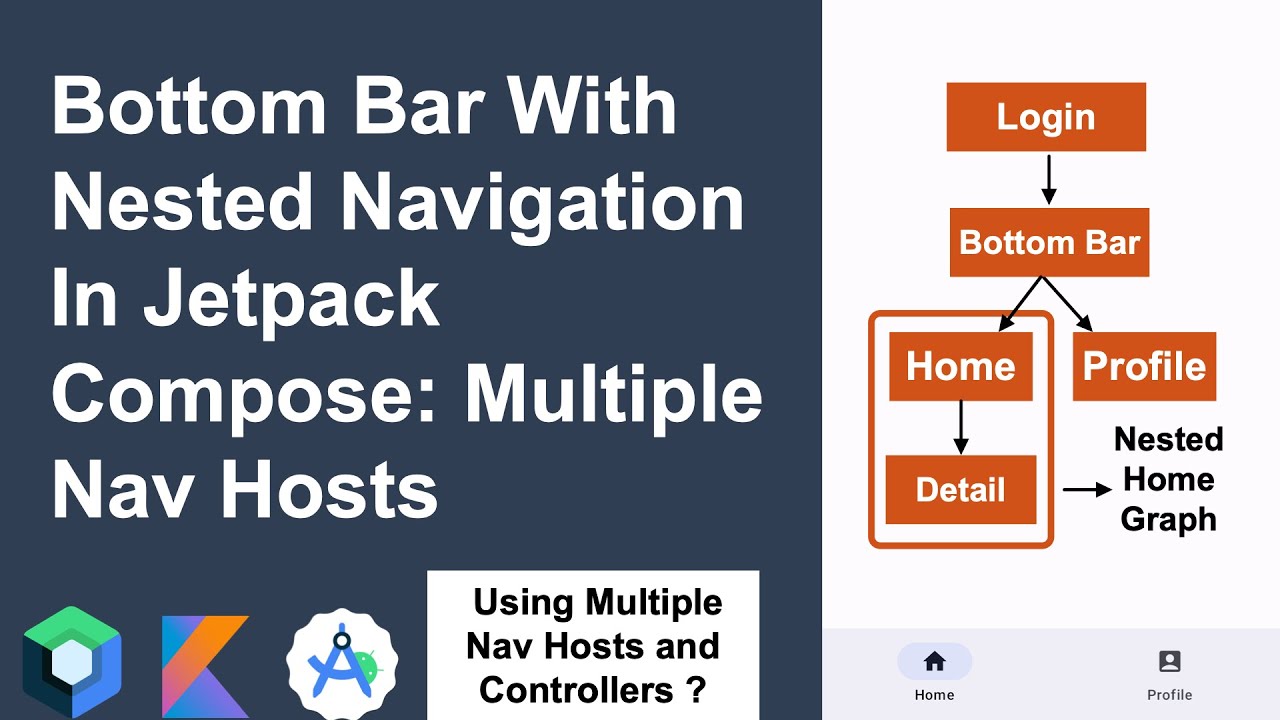 Bottom Bar With Nested Navigation In Jetpack Compose How To Use