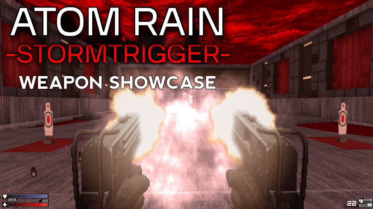 Doom Mod Weapon Showcase Atom Rain Stormtrigger Initial Release