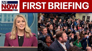 Live President Trump S Press Secretary Karoline Leavitt Holds White