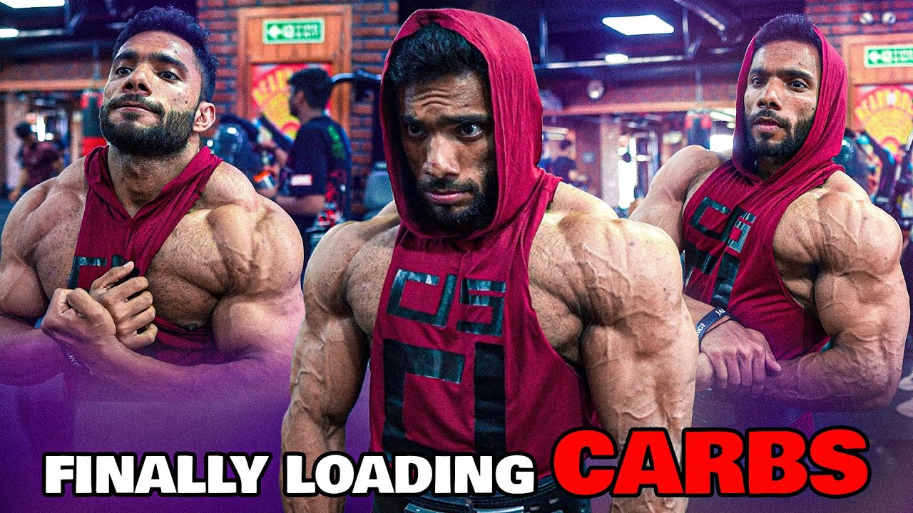 Finally Loading Carbs A Day Before Bodybuilding Competition Shoulder