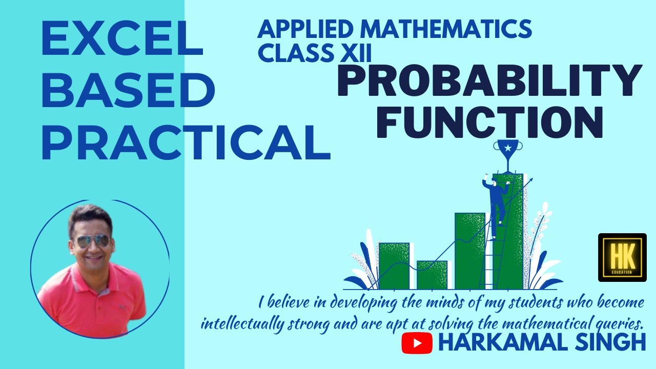 Excel Based Practical Applied Mathematics Class Xii Probability