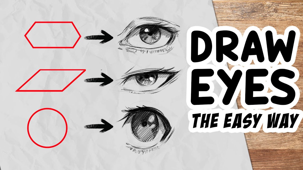 How To Draw Eyes All Styles Drawlikeasir Youtube