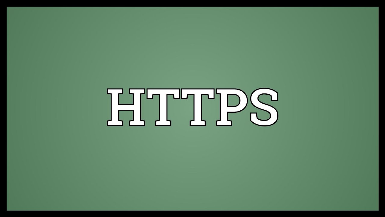 Https Meaning Youtube