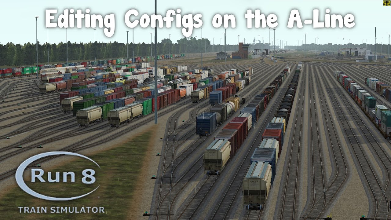 Run8 Train Simulator V3 Configuring The Hump Config Industries And Ai