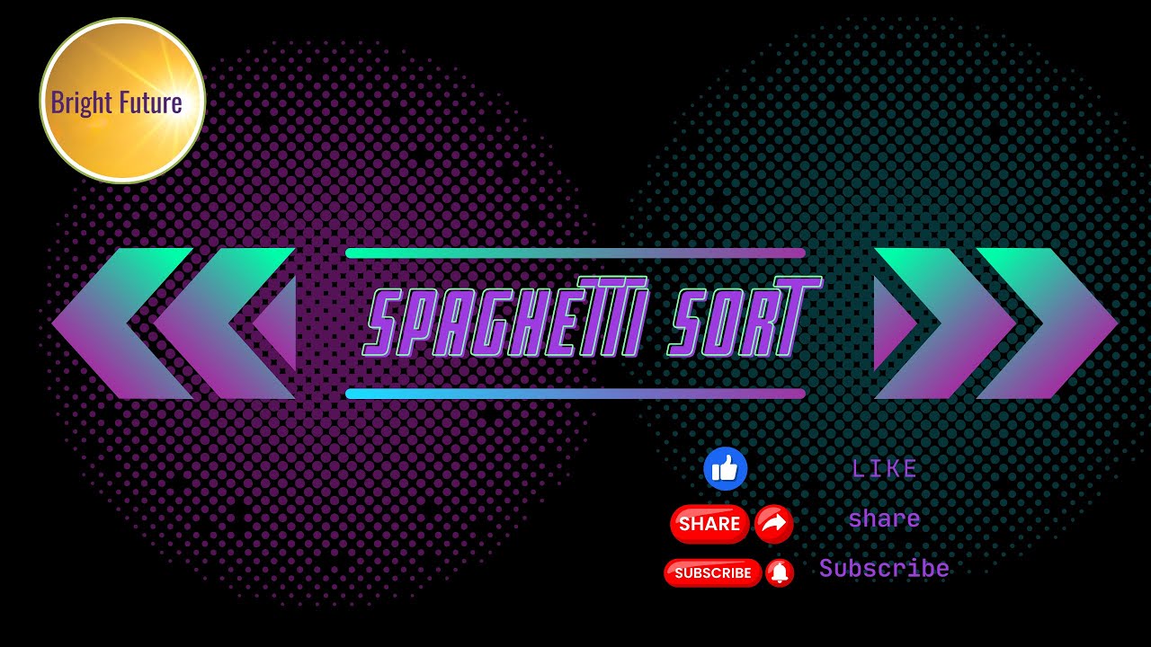 Spaghetti Sort Explained With Simulation Fun Visual Sorting