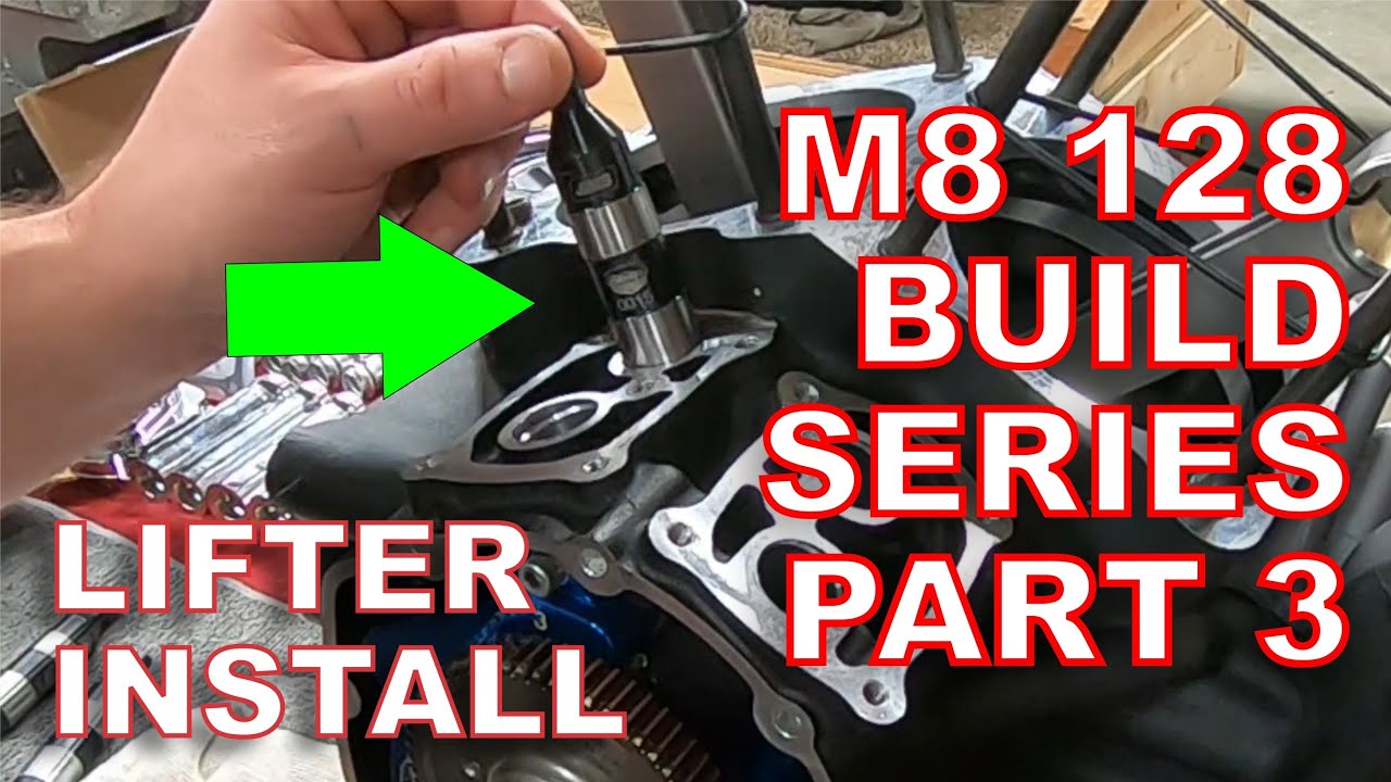 Lifter Install Milwaukee 8 Engine Build M8 128 Part 3 Kevin