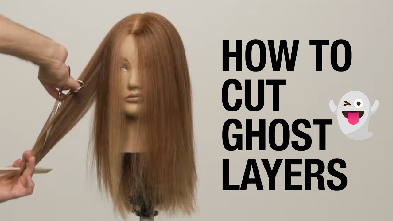 How To Cut Ghost Layers Haircut Tutorial Zonal Hair Cutting Technique