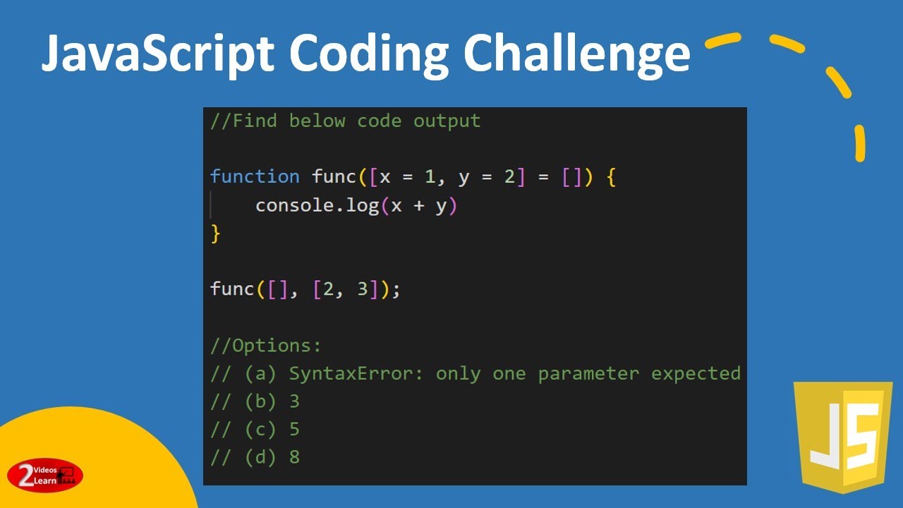 Javascript Coding Challenge Episode 40 Youtube