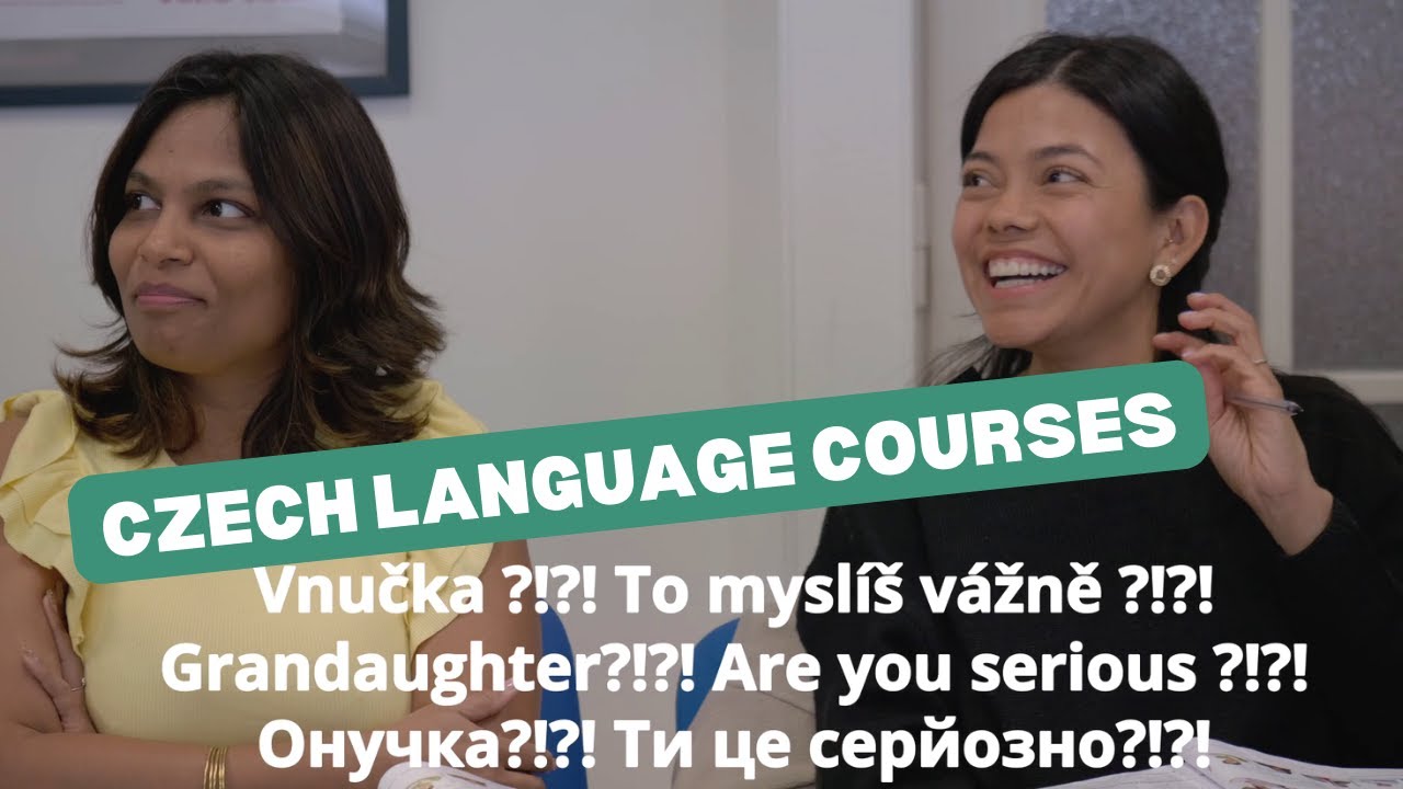 Czech Language Courses For Foreigners Youtube
