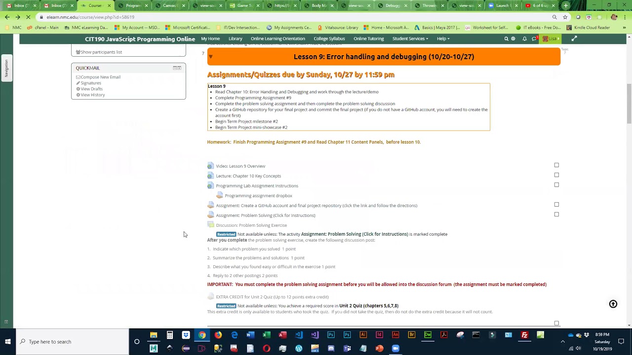 Lesson9 Overview Youtube