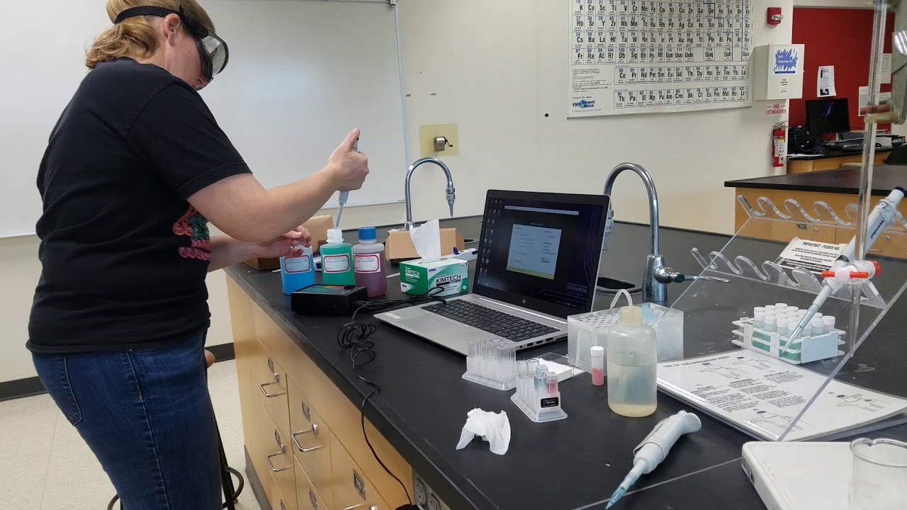 Chem 104 Colorimetric Analysis Youtube