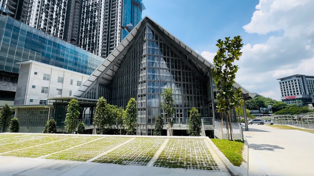 4k60fps Masjid Damansara Perdana Central Park Damansara By Exsim