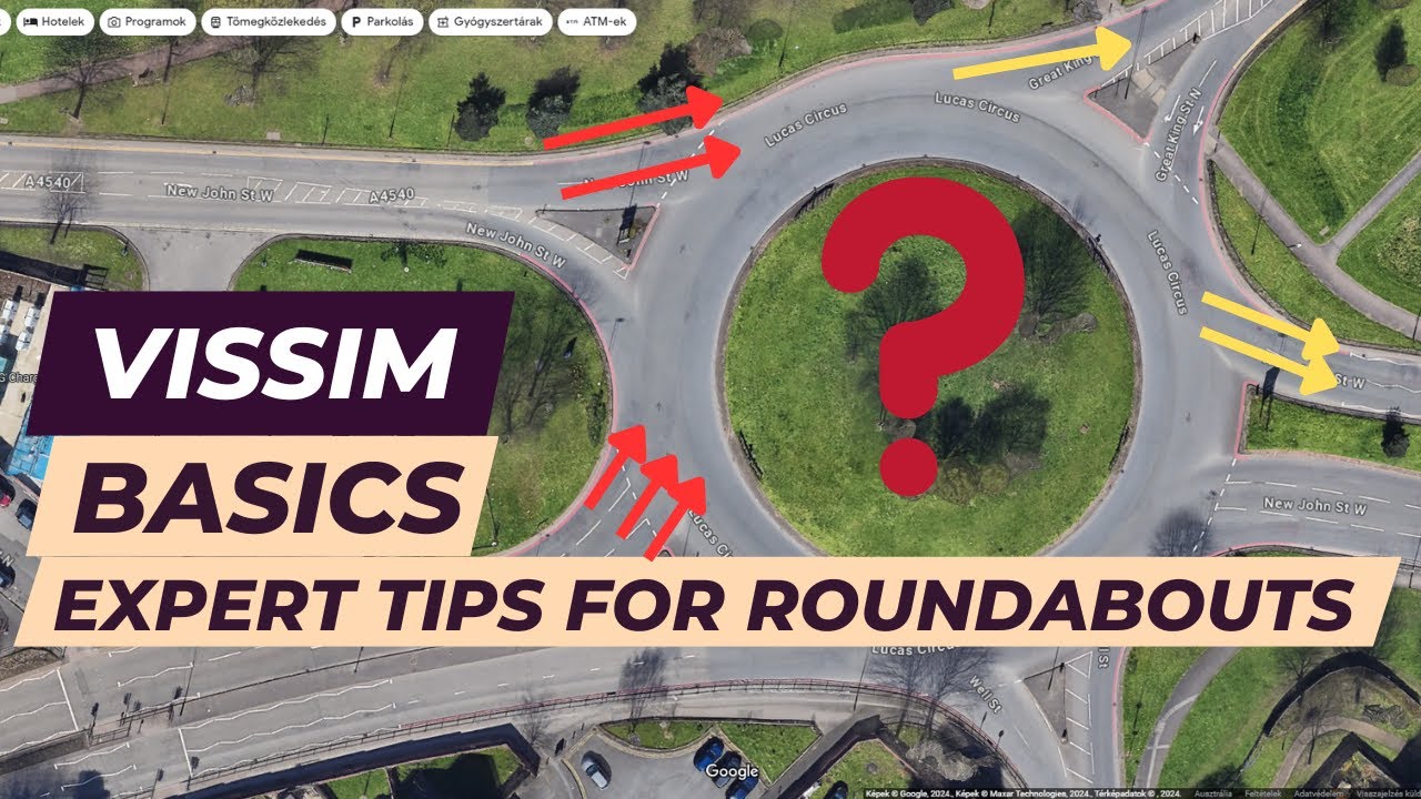 Vissim Tutorial Expert Tips For Roundabouts Youtube