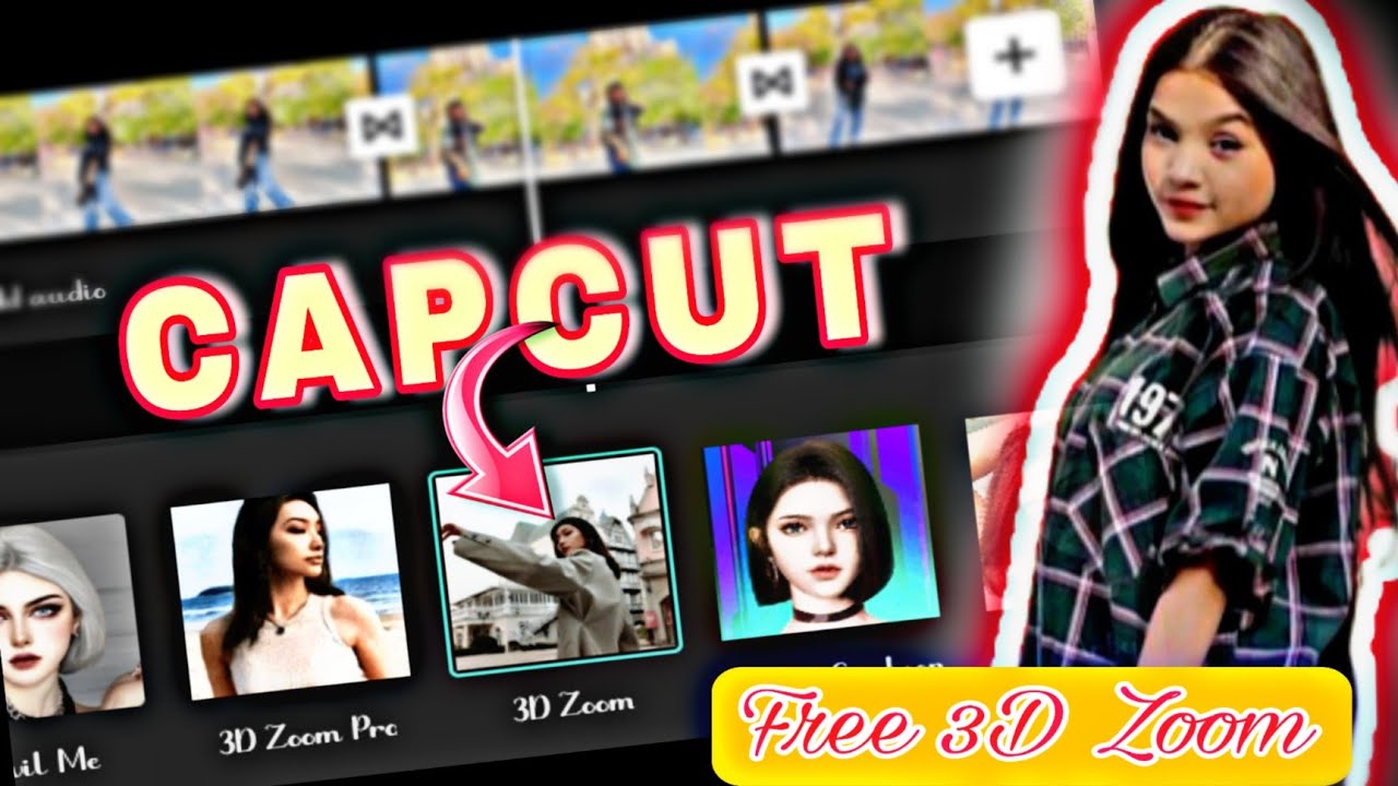3d Zoom Pro Capcut How To Make 3d Zoom Pro Effect In Capcut Tiktok
