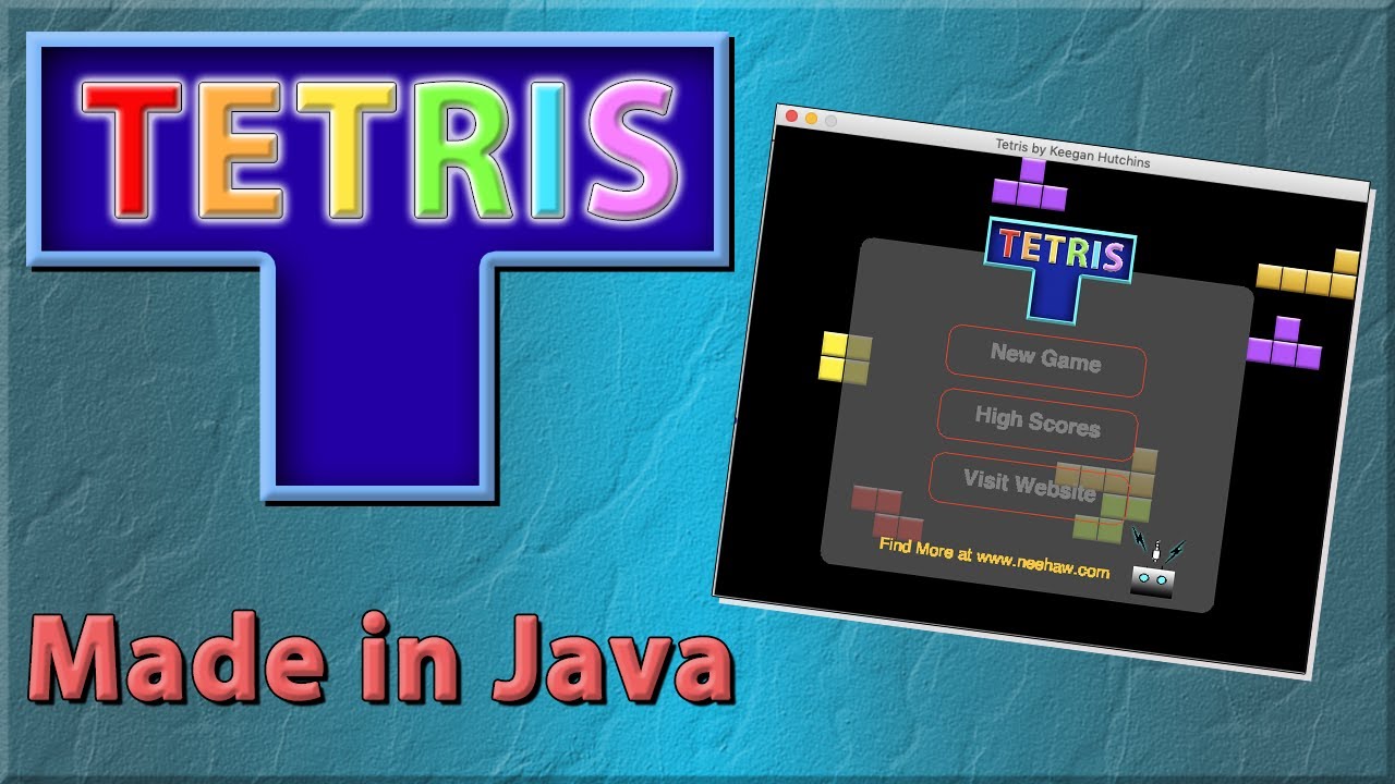 Tetris Made Using Java 2 Day Project Youtube