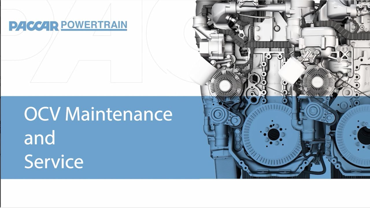 Ocv Maintenance And Service Youtube