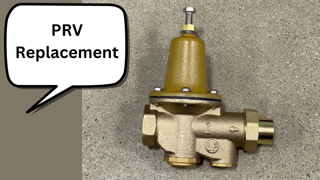 Pressure Reducing Valve Replacement Prv Youtube