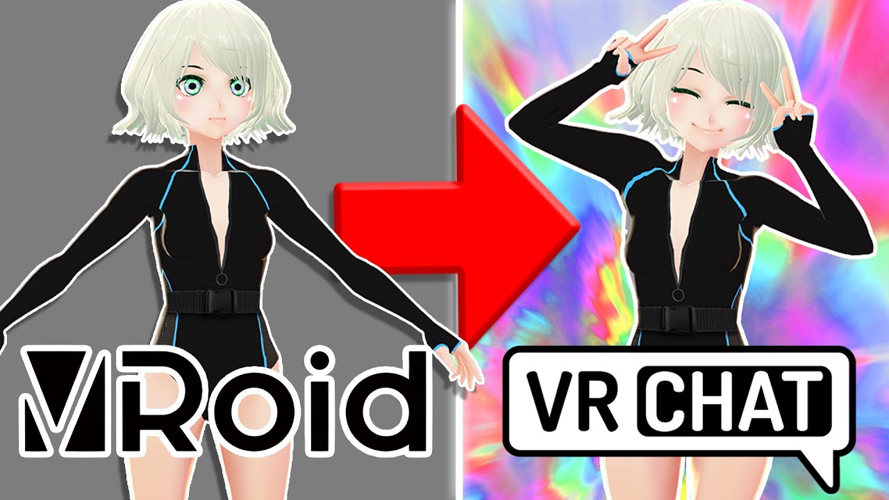 Vroid To Vrchat Advanced Tutorial All Blender Fixes More Youtube