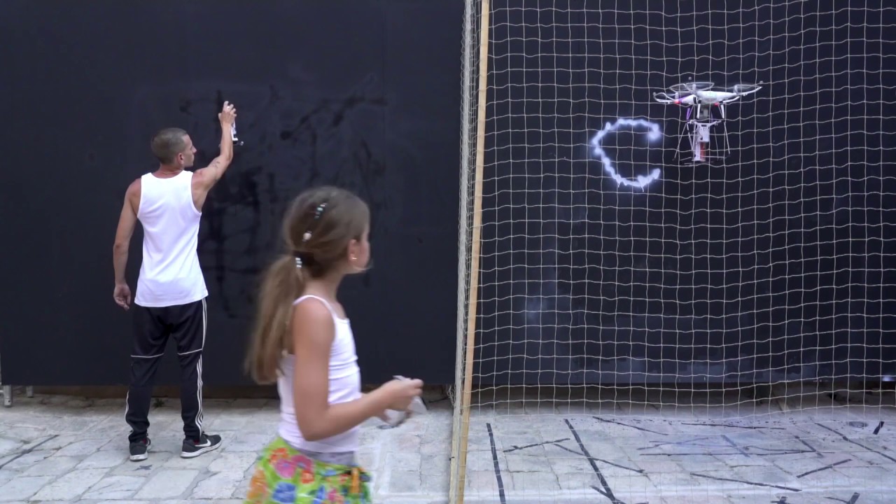 Figlab Drawn By Drone Jerusalem Design Week 2019 Youtube