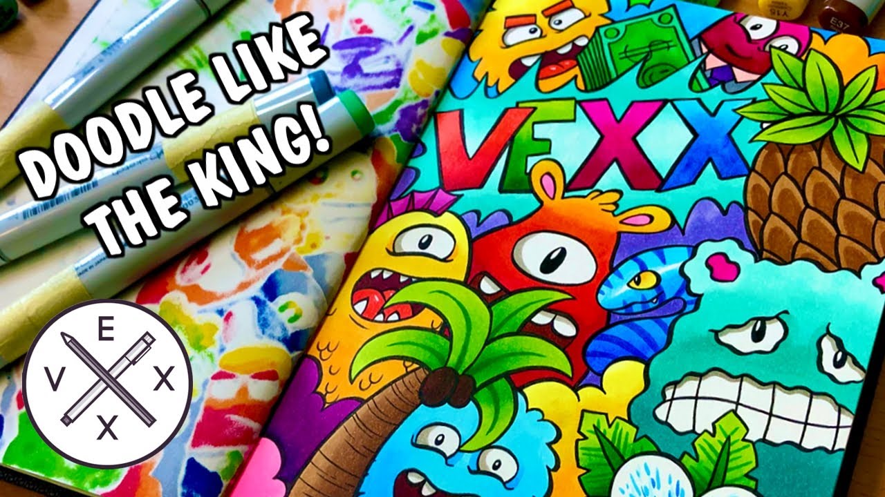 Doodle Art Drawing Vexx Easy Gaylord Risbeck