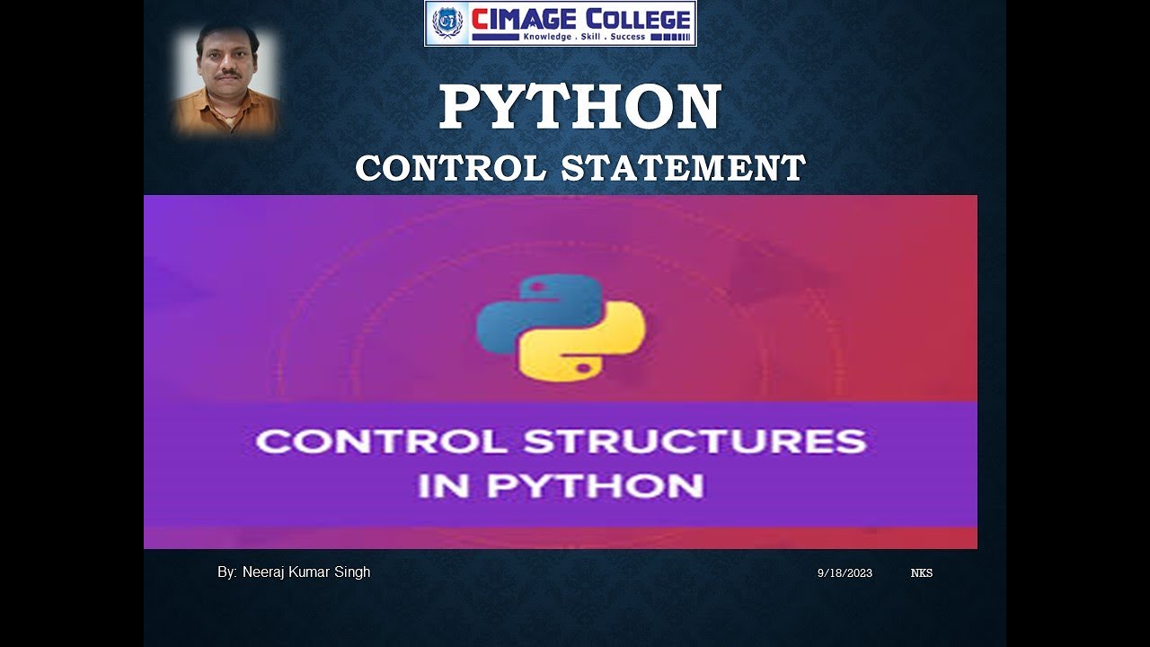 Python Control Statement Simple If If Else Statement By Nks