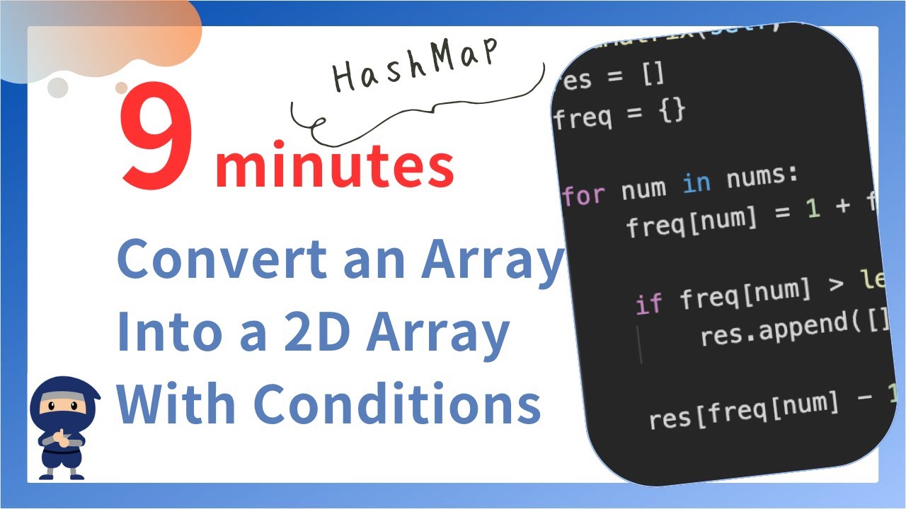 Convert An Array Into A 2d Array With Conditions Leetcode 2610