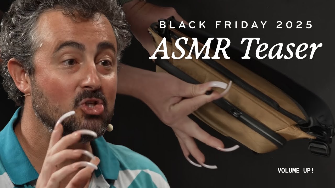 Asmr Peak Design Black Friday Teaser Youtube