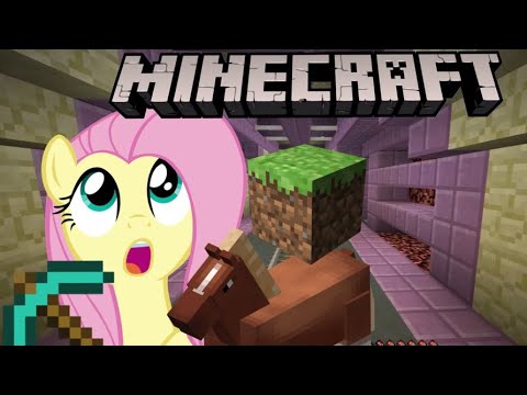 Fluttershy Plays Minecraft Youtube