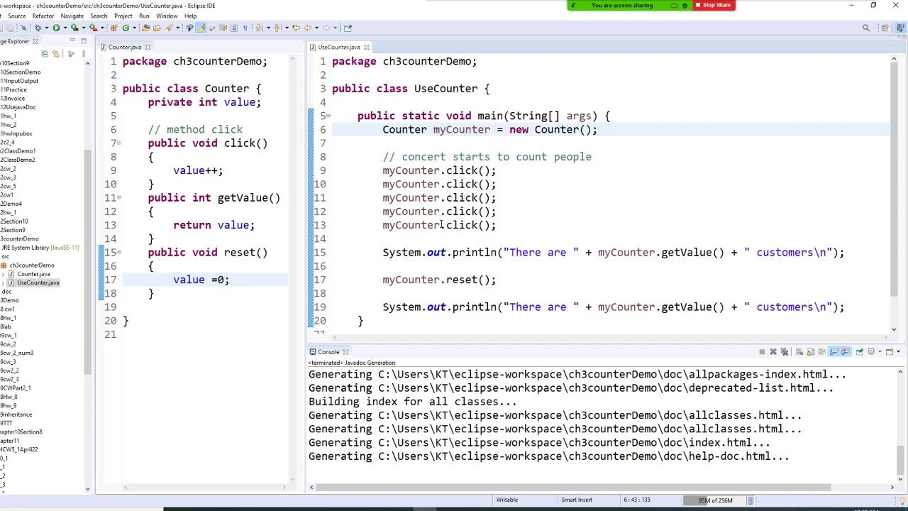How To Create Java Doc For Java Application Youtube