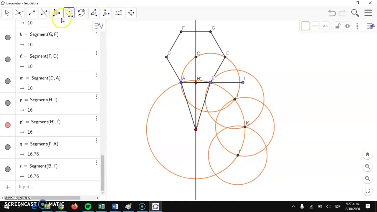 Pyramid Construction 4 Geogebra Tutorial Youtube