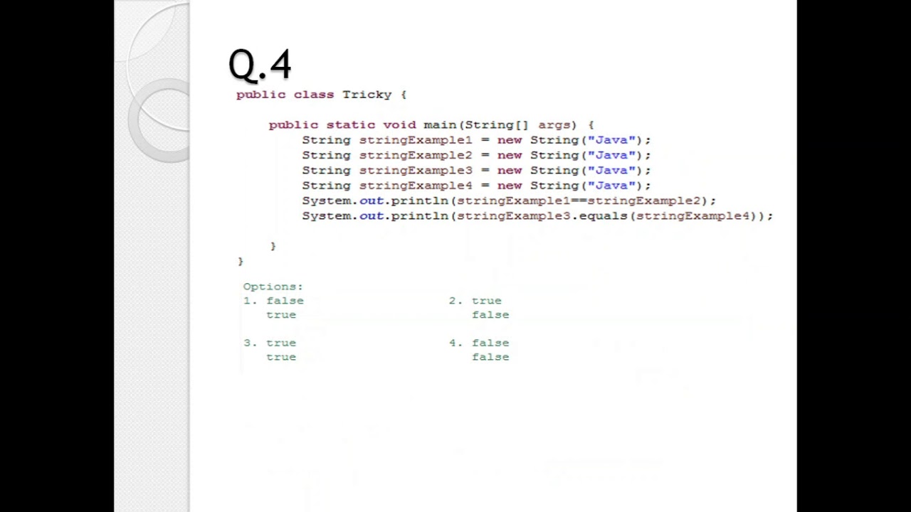 Tricky Java Questions Mcq S Java Programming Concepts Part 1
