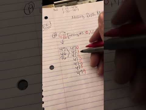 Missing Digits Method Youtube