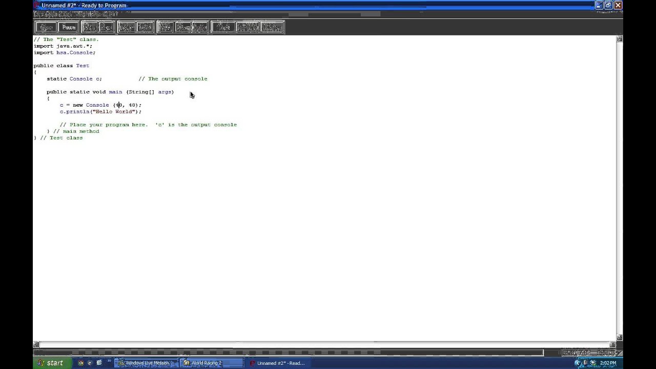 Ready To Program Java Tutorial Console Overloads Youtube