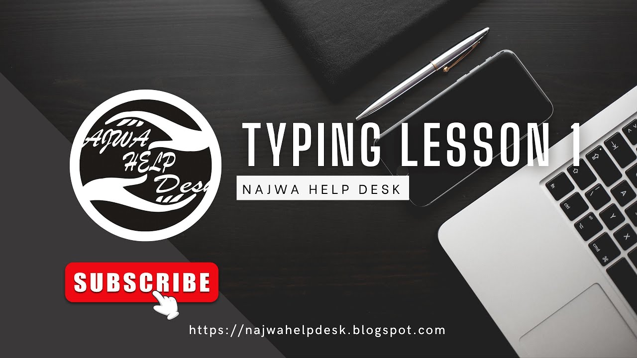 Typing Lesson1 Youtube