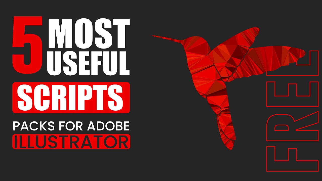 Illustrator Tutorial 5 Most Useful Free Scripts For Illustrator