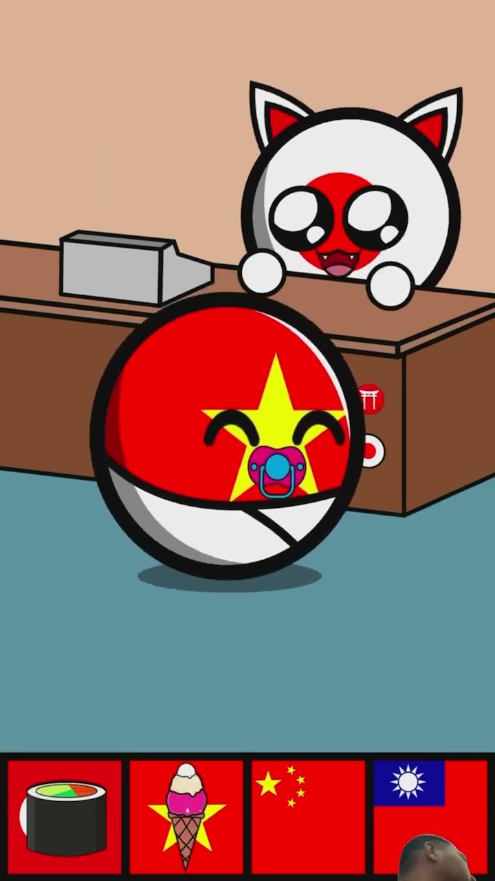 Cute Cat Countryballs Countryhumans Animation Memes History Japan