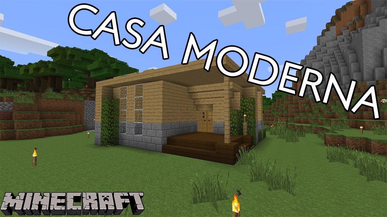 Casa Moderna P Survival 2 Decoração Minecraft Tutorial Youtube