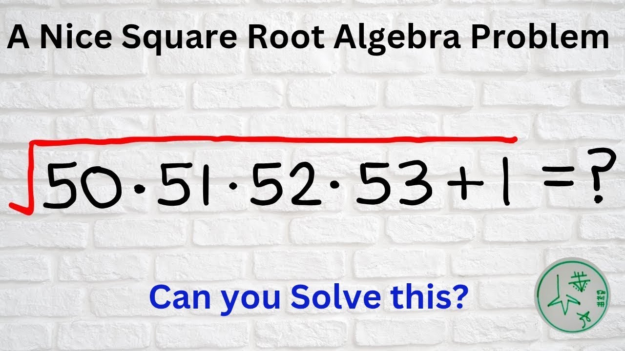 Poland A Nice Square Root Algebra Problem Math Olympiad пёџ Youtube
