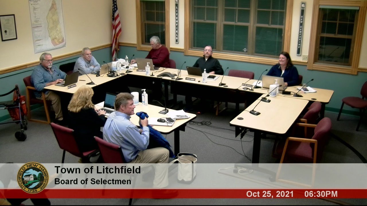Board Of Selectmen 10 25 21 Youtube