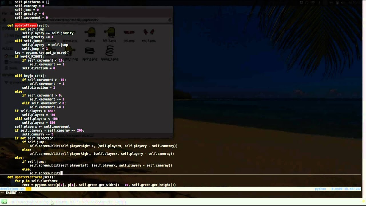 Create Doodle Jump In Python Time Lapse Youtube