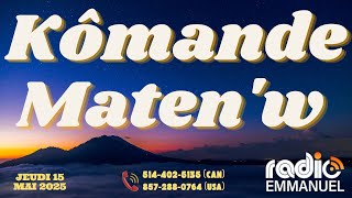 Komande Matenw Pierre Binse Roche Radio Emmanuel Radio Emmanuel Mp3