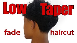 Low Taper Fade Low Taper Fade Haircut Tutorial Sahilbarber Agnoblackred ...