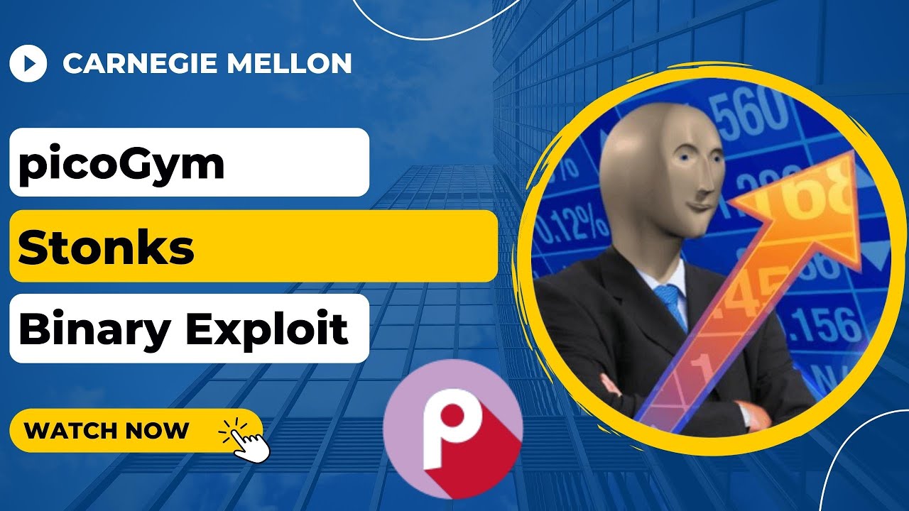 Picogym Picoctf Exercise Stonks Youtube