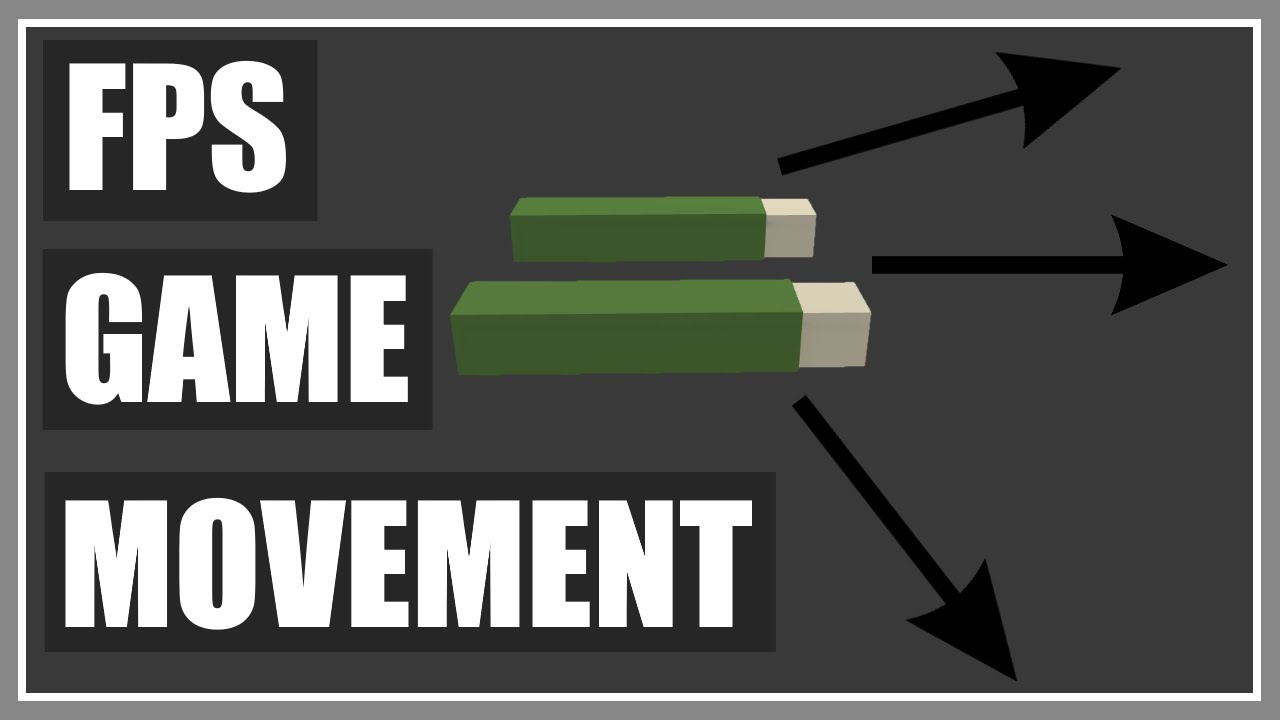 Player Movement Walking Fps Game In Unity Part 6 Youtube